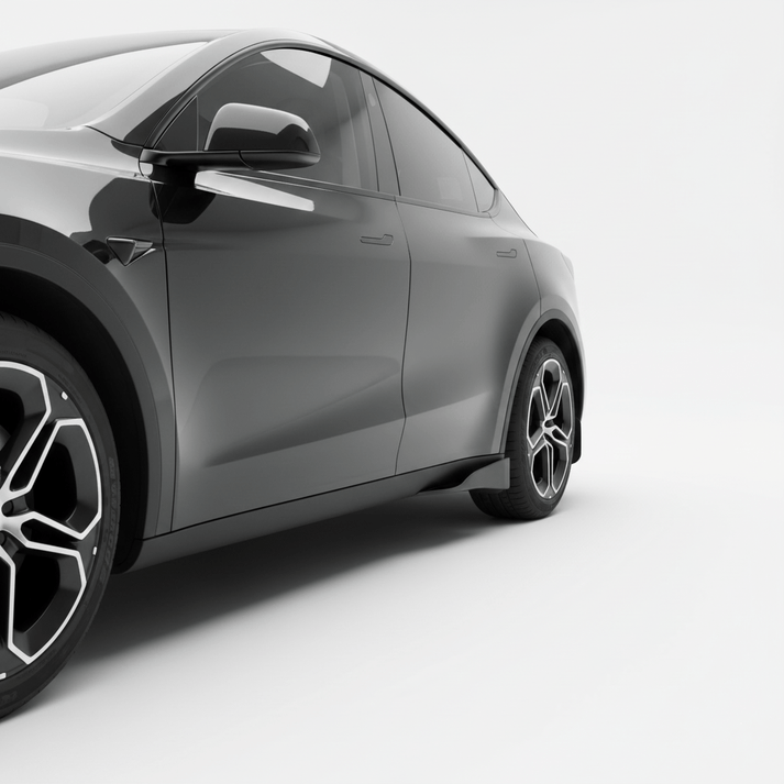 Model Y Juniper Side Skirts Splitter 2025+ - ABS Rocker Panel | Tesery