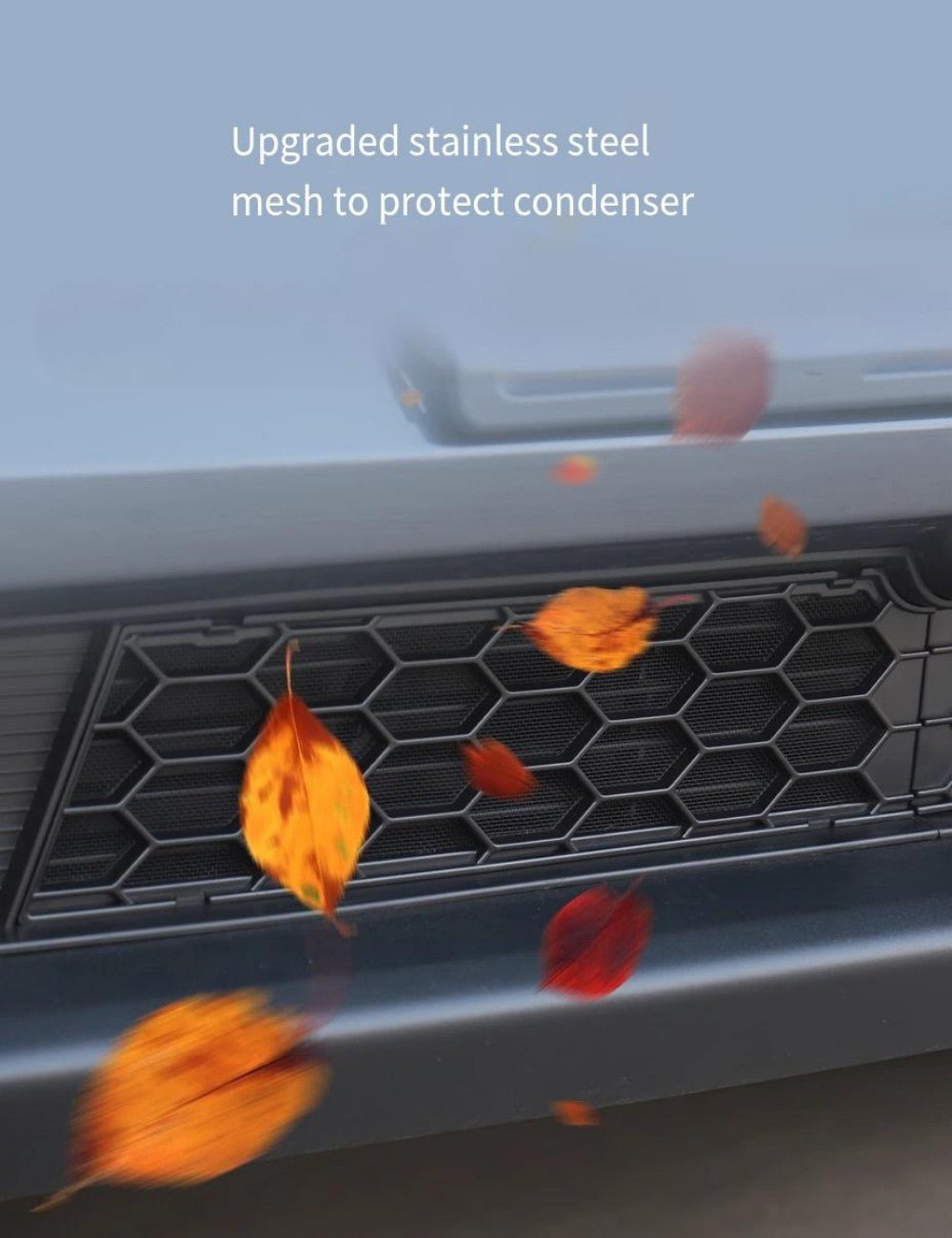 Split Insect Net Front Bumper Grill for Model Y Juniper （Not fit for P