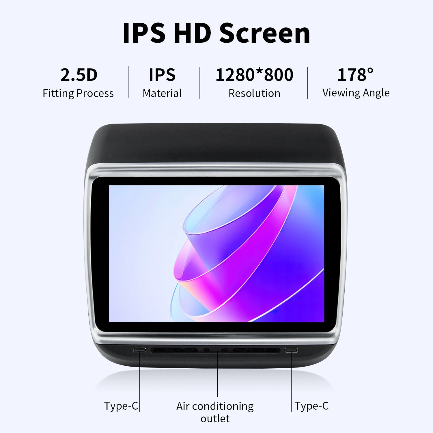 7.2‘’ Tesla Model 3/Y Rear Seat Entertainment System - Tesery