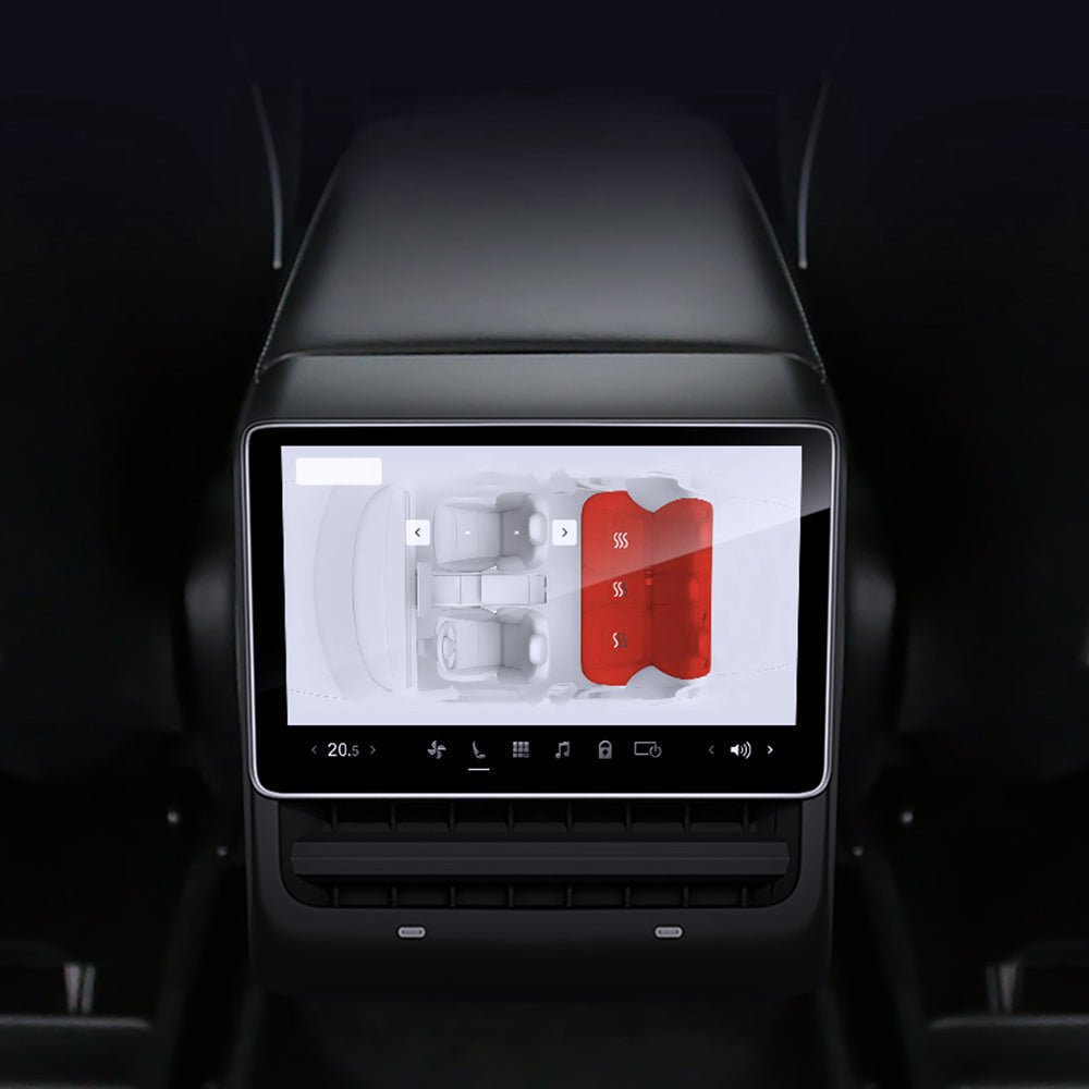 8 Inch 4G Android Rear Entertainment Screen Display for Model Y / 3