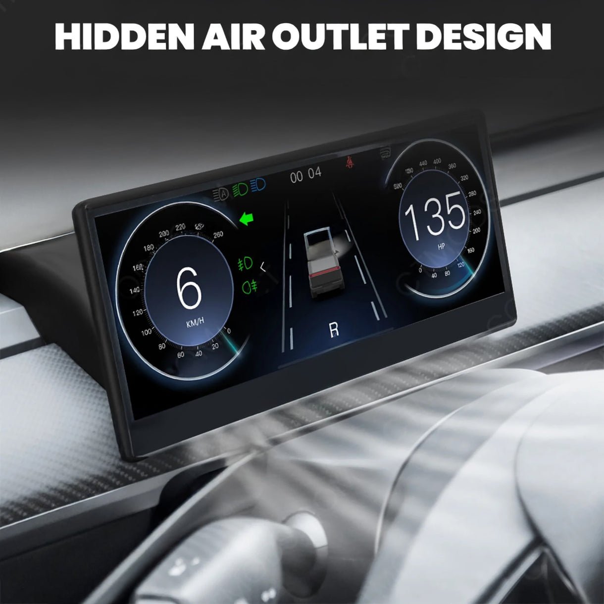 9 Inch Instrument Cluster Dashboard Display for Tesla Cybertruck