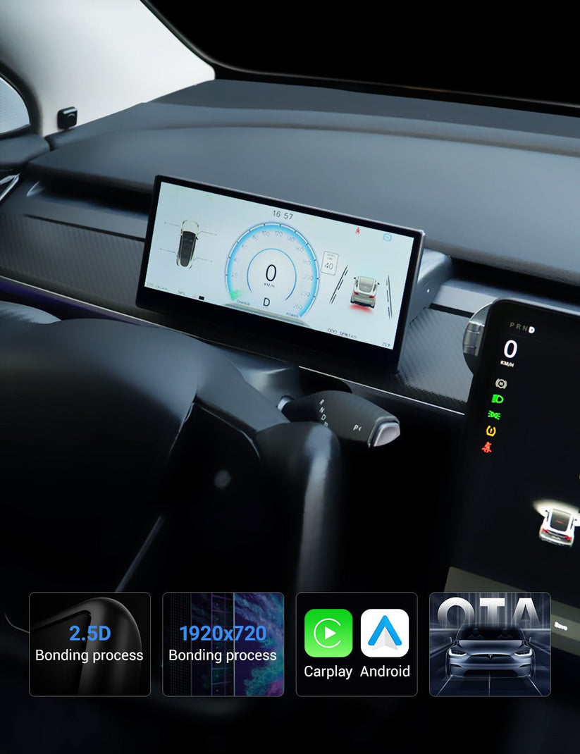 Tesla Model 3 / Y Dashboard Instrument - 9'' Display