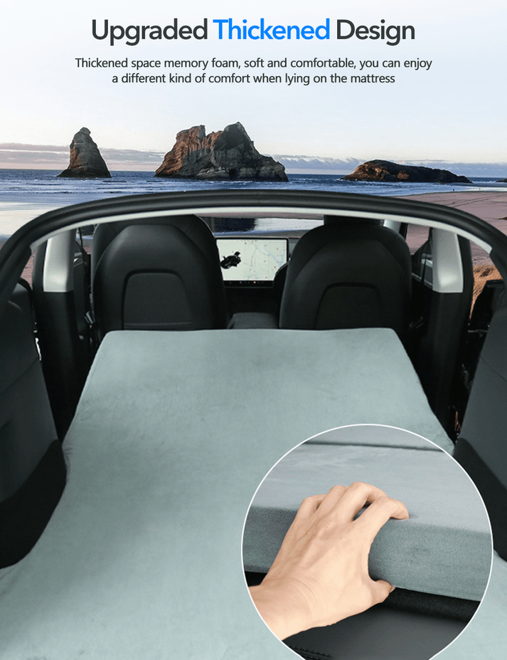 Tesla Model Y Mattress | Comfort for Road Trips & Camping