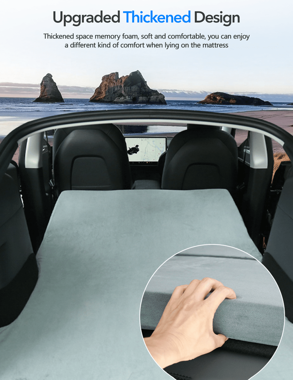 Tesla Model Y Mattress | Comfort for Road Trips & Camping