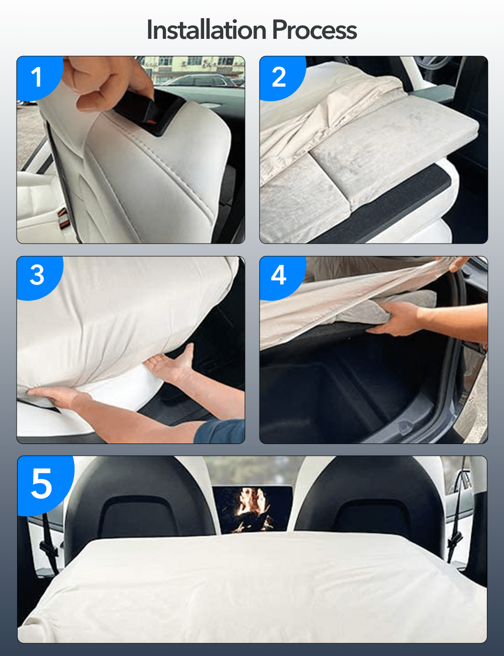 Tesla Model Y Mattress | Comfort for Road Trips & Camping