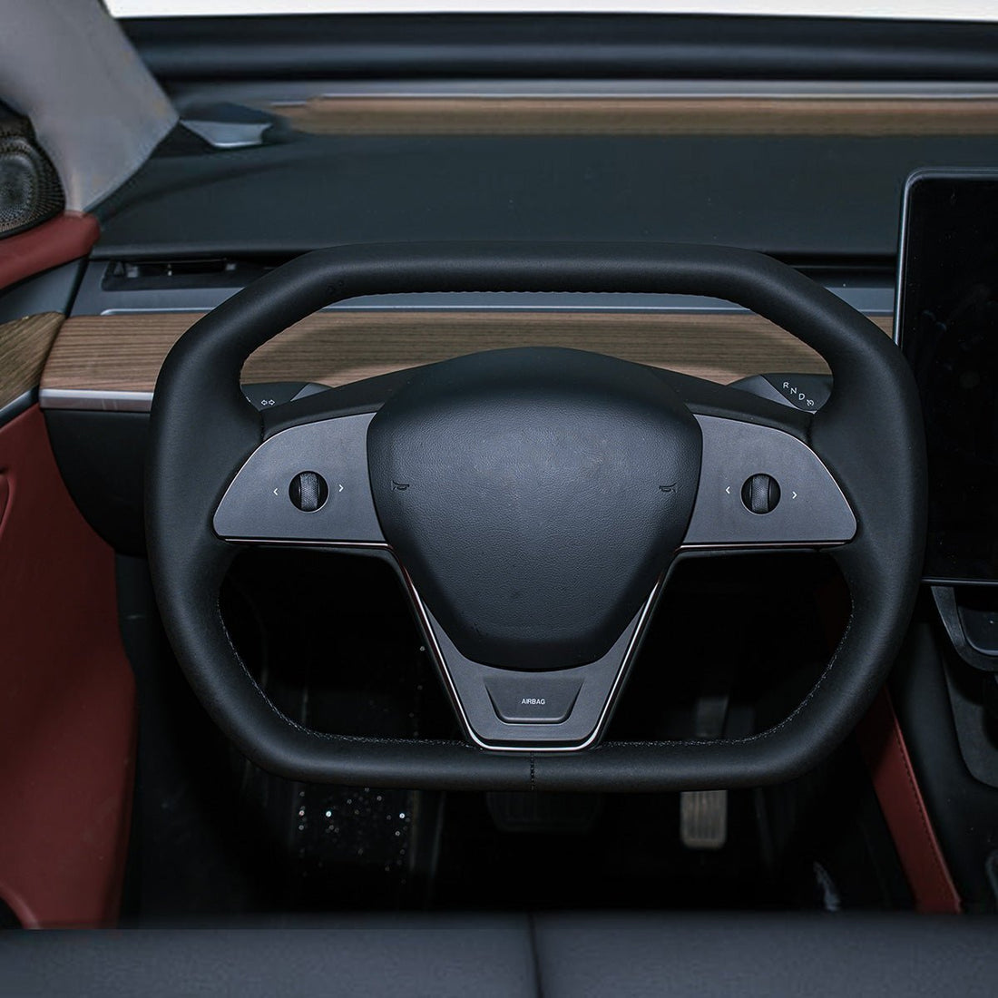 Cybertruck Steering Wheel for Tesla Model 3 / Y | Tesery