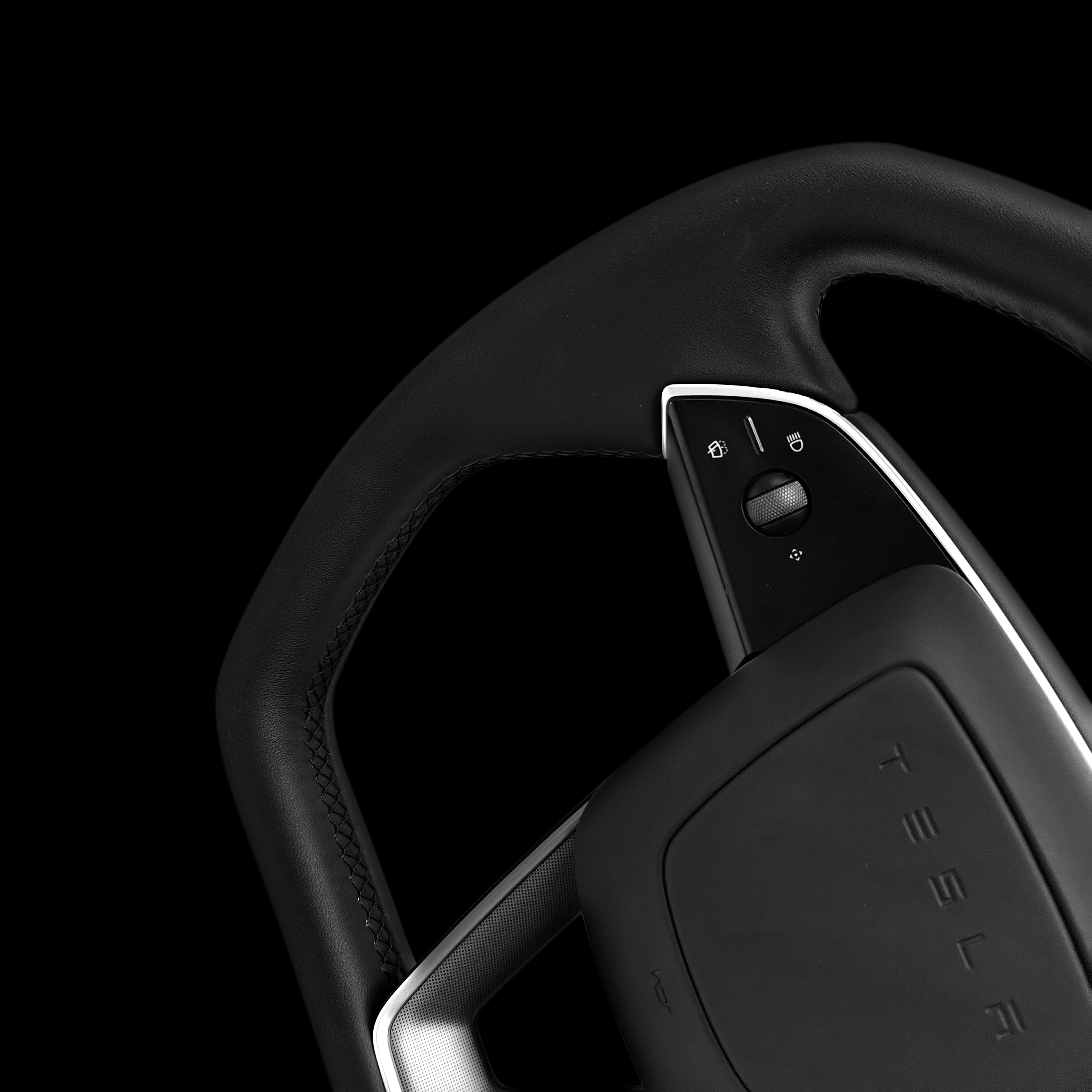Model 3 Highland & Model Y Juniper Cybertruck Style Steering Wheel