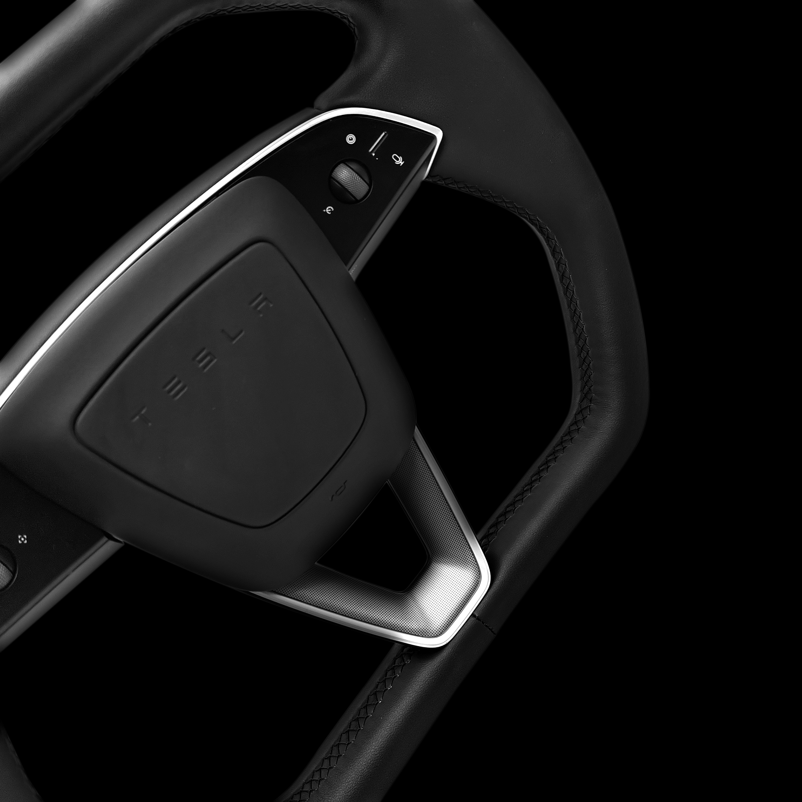 Model 3 Highland & Model Y Juniper Cybertruck Style Steering Wheel