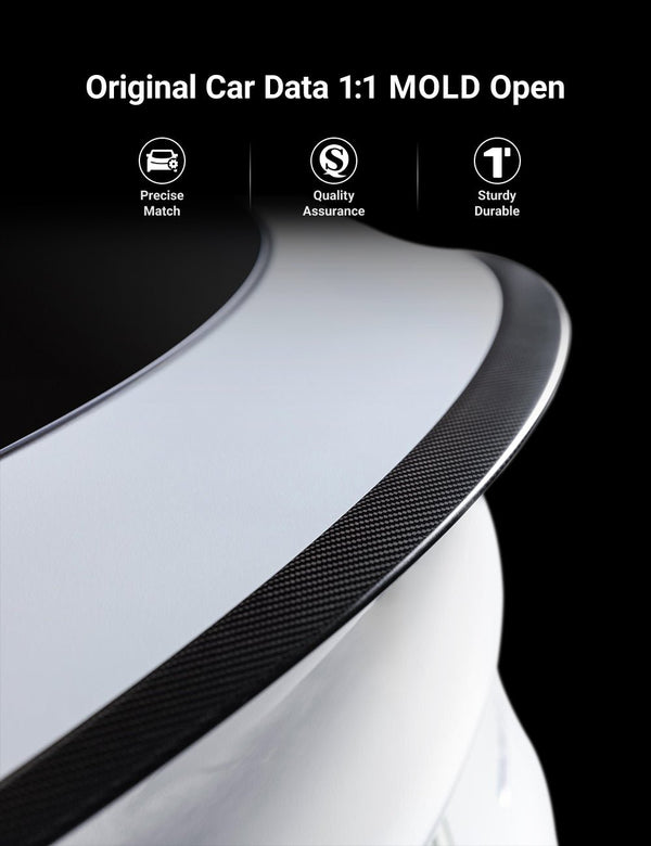Tesla Model Y / 3 Carbon Fiber Performance Spoiler | Tesery