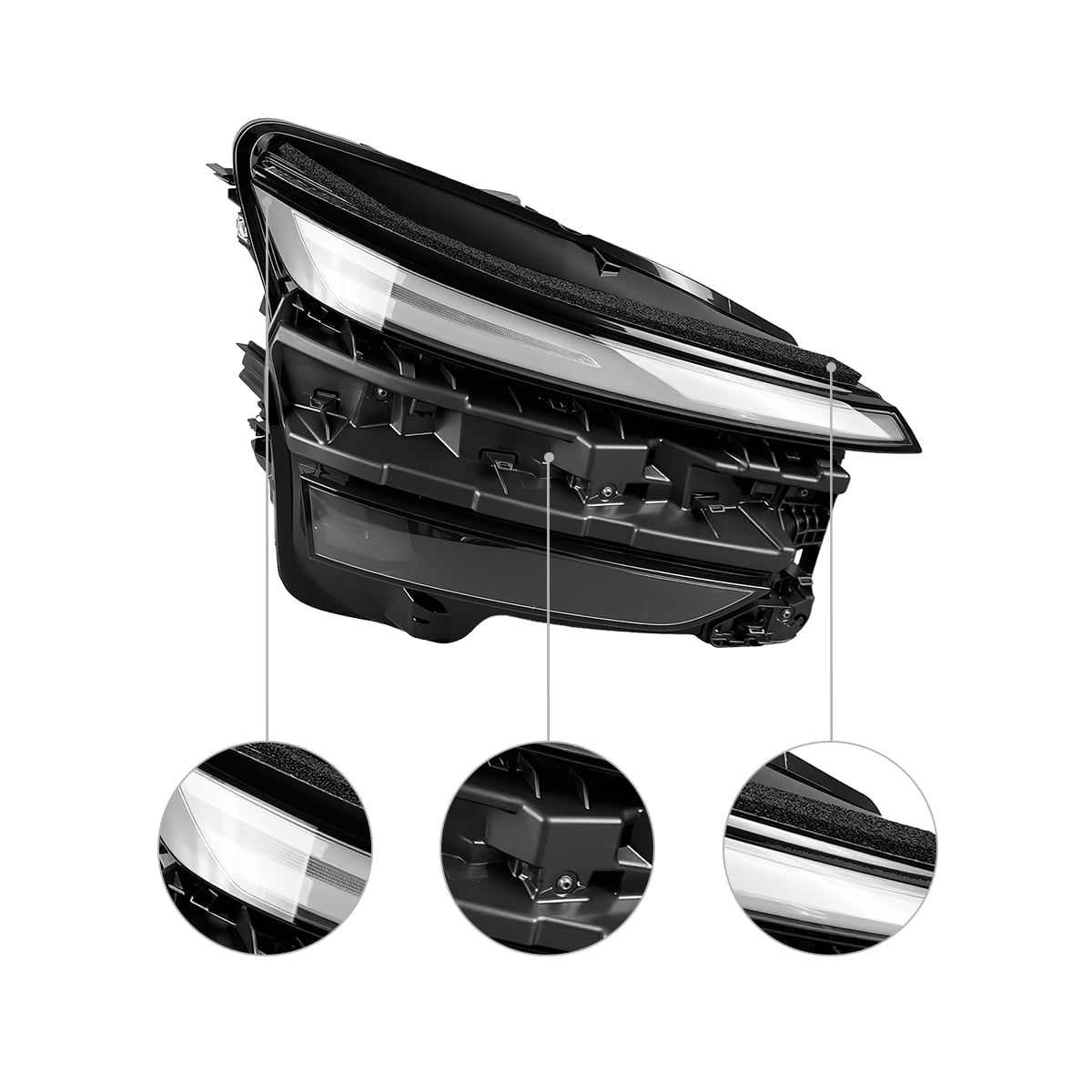 Tesla Model Y Juniper OEM-Grade LED Headlight Replacement | 1918347/1918348