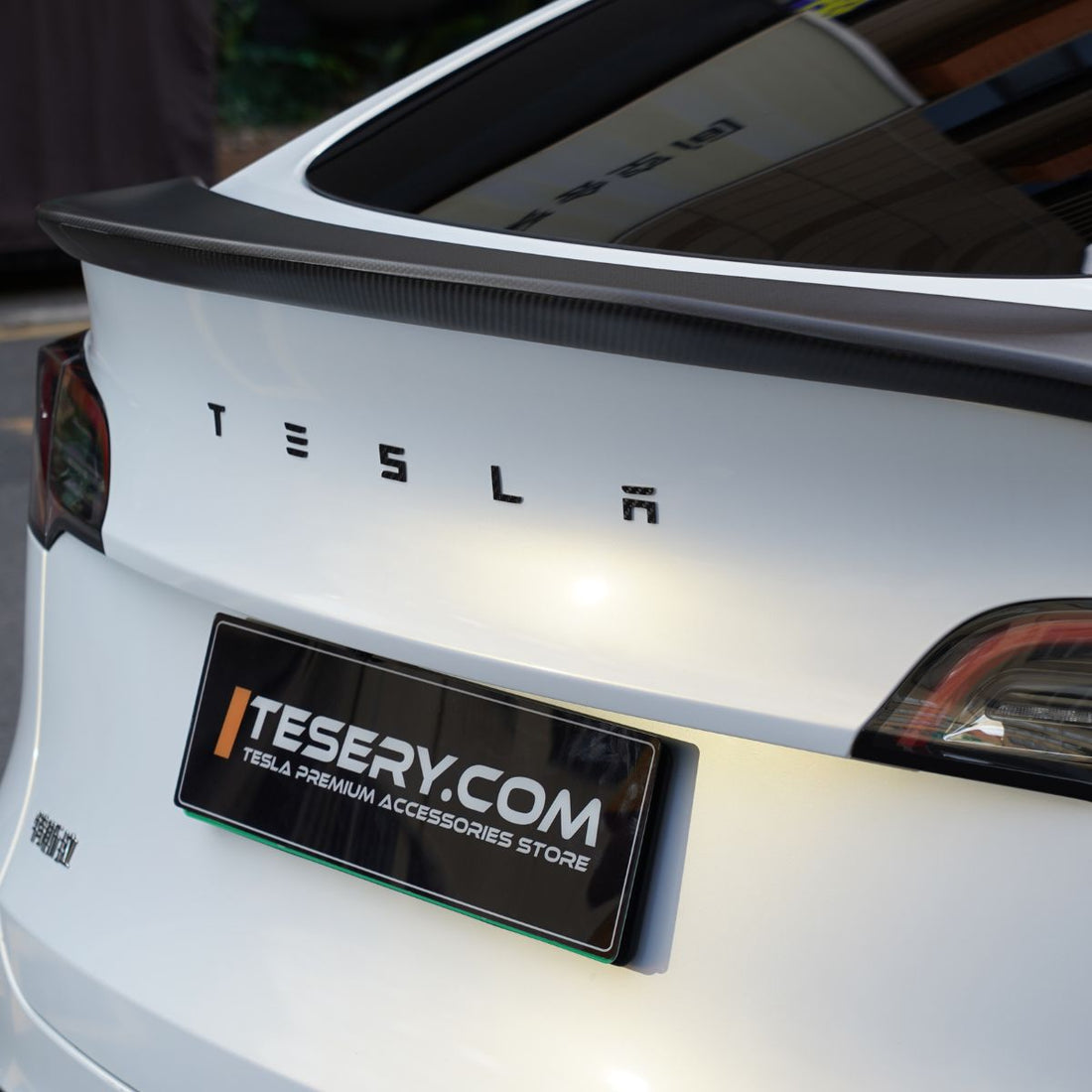 Tesla Model 3 / Y Carbon Fiber Logo Letters Emblem