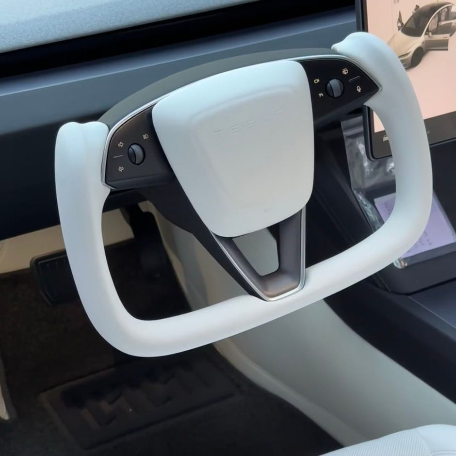 Tesla Yoke/Plaid Steering Wheel for Model 3/Y/S/X/Cybertruck