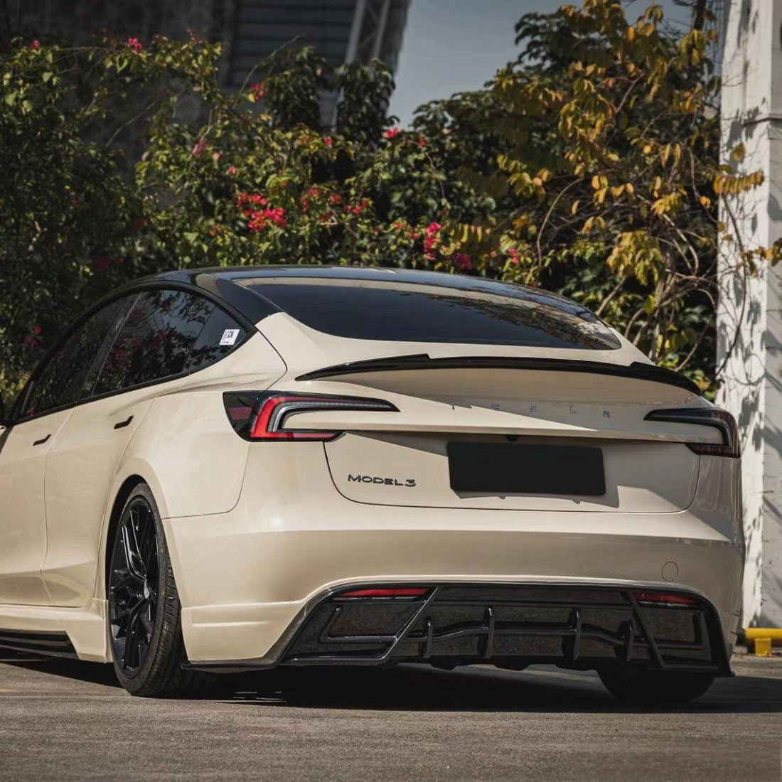 Tesla Model 3 Highland Carbon Fiber Spoiler 2024+ - Rear Trunk | Tesery