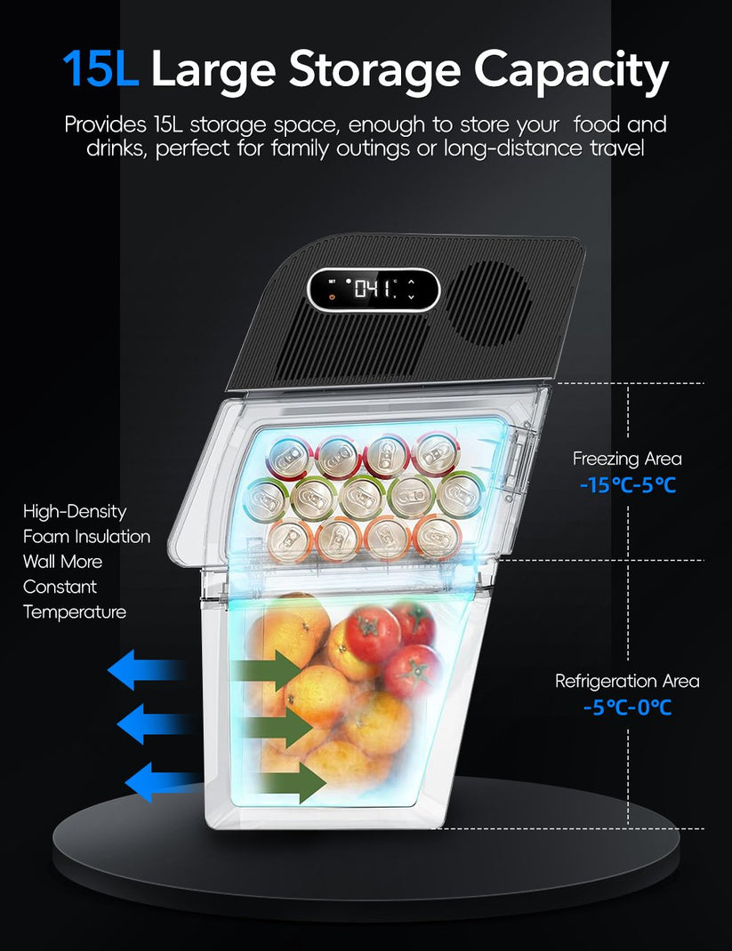 Tesla Model Y Refrigerator | Compact & Efficient for Trunk