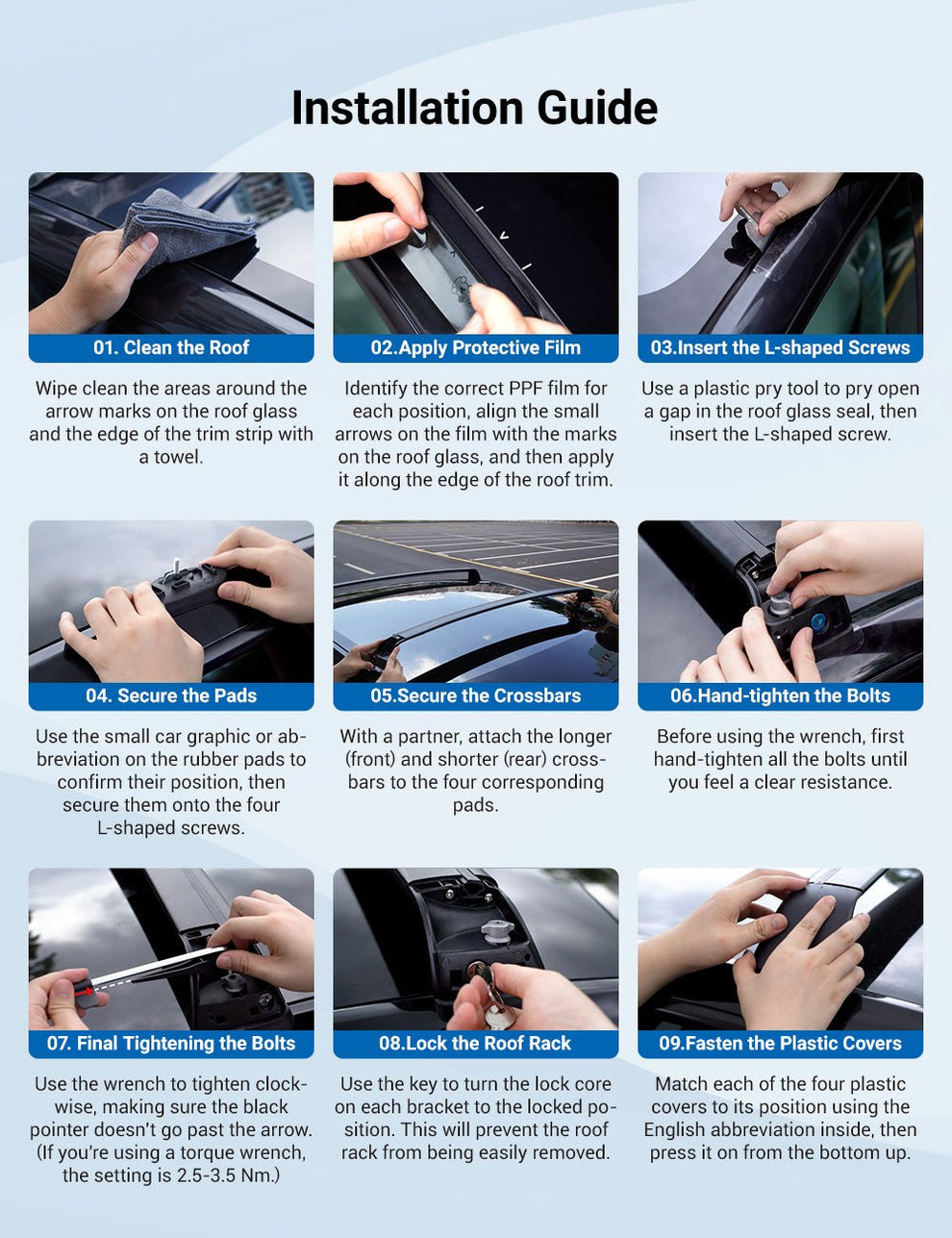 Tesla Roof Rack for Model Y & Model 3 Highland