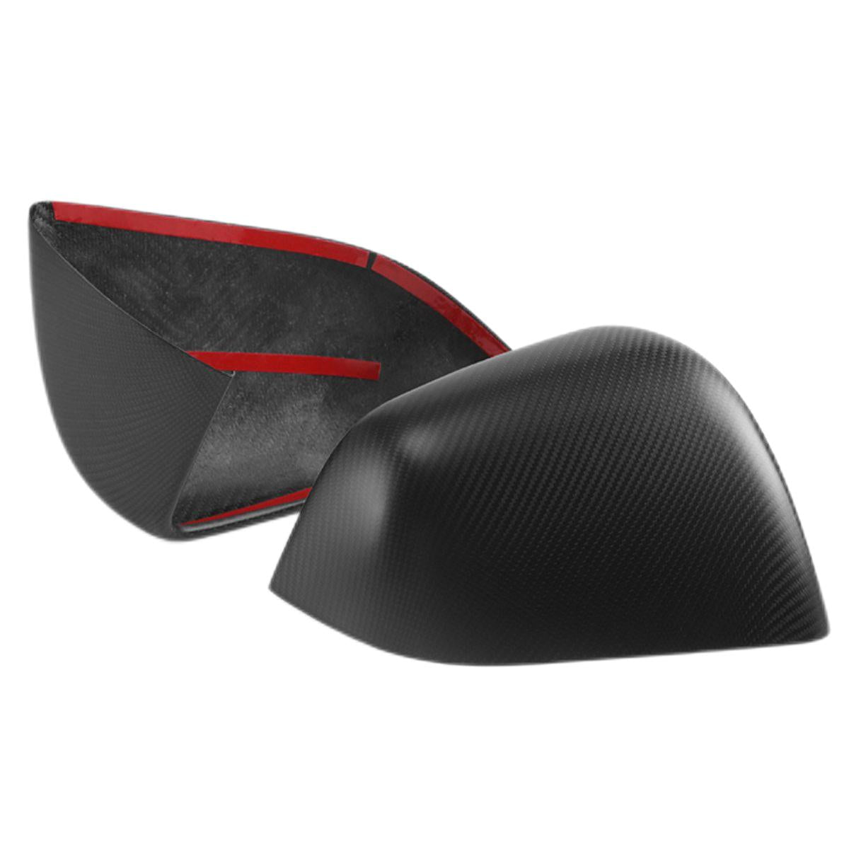 TESERY Carbon Fiber Side Mirror Cover for Model Y/3 Highland