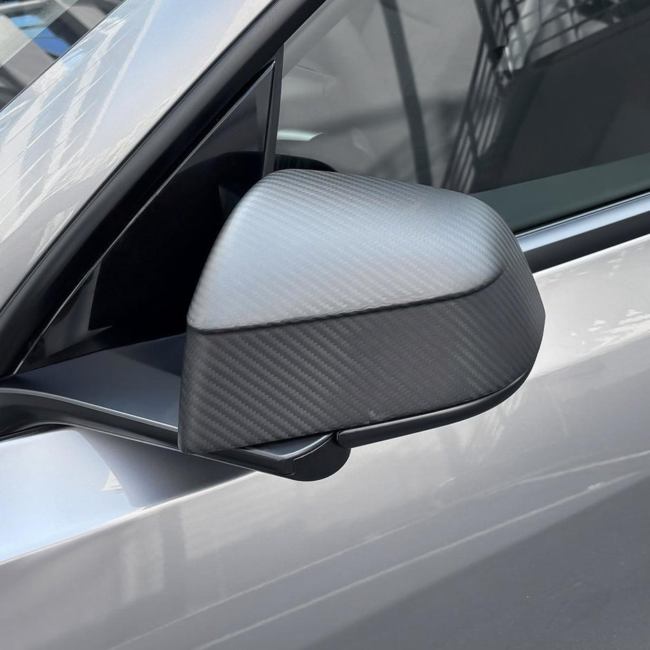 Tesla Mirror Covers & Caps | Model 3, Y, S, X | Carbon Fiber & More ...
