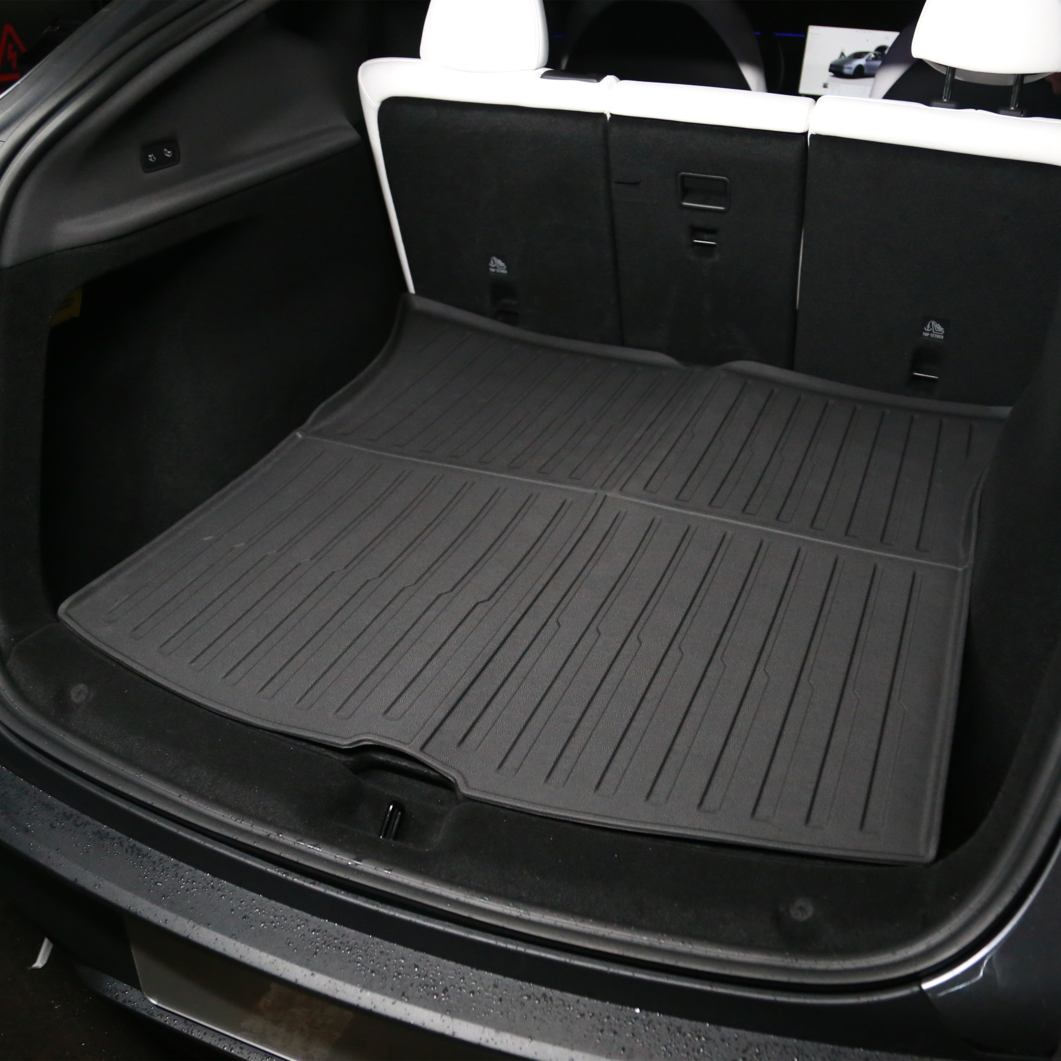 TESERY TPE Front/Rear Trunk Mats for Tesla New Model Y