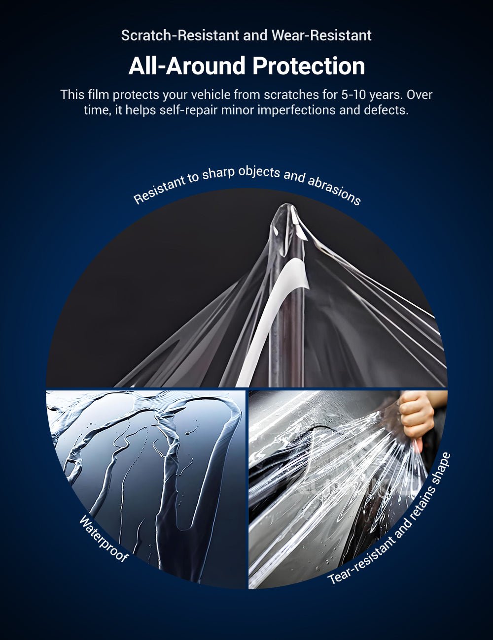 Cybertruck TPU Full Car Paint Protection Film