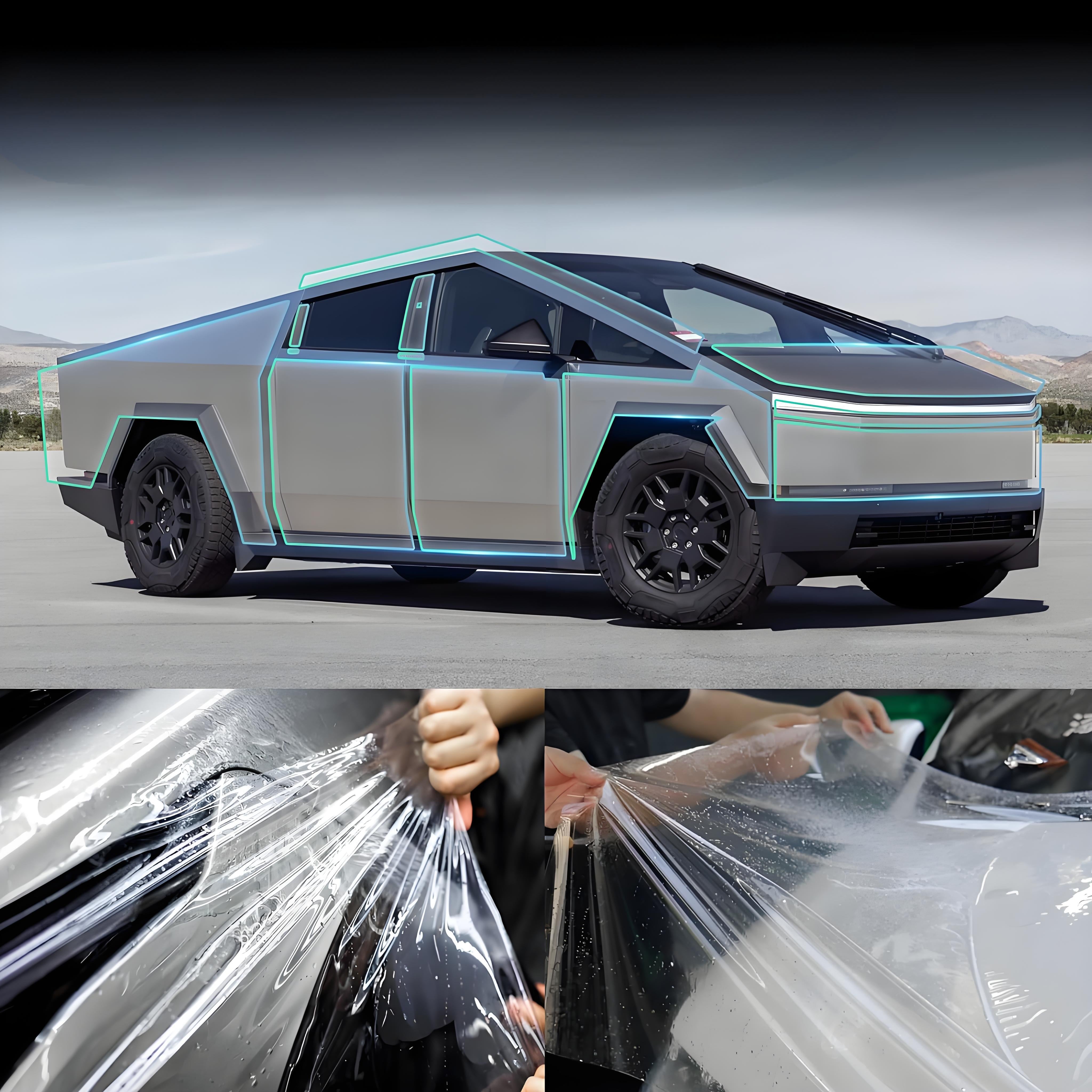 Cybertruck TPU Full Car Paint Protection Film