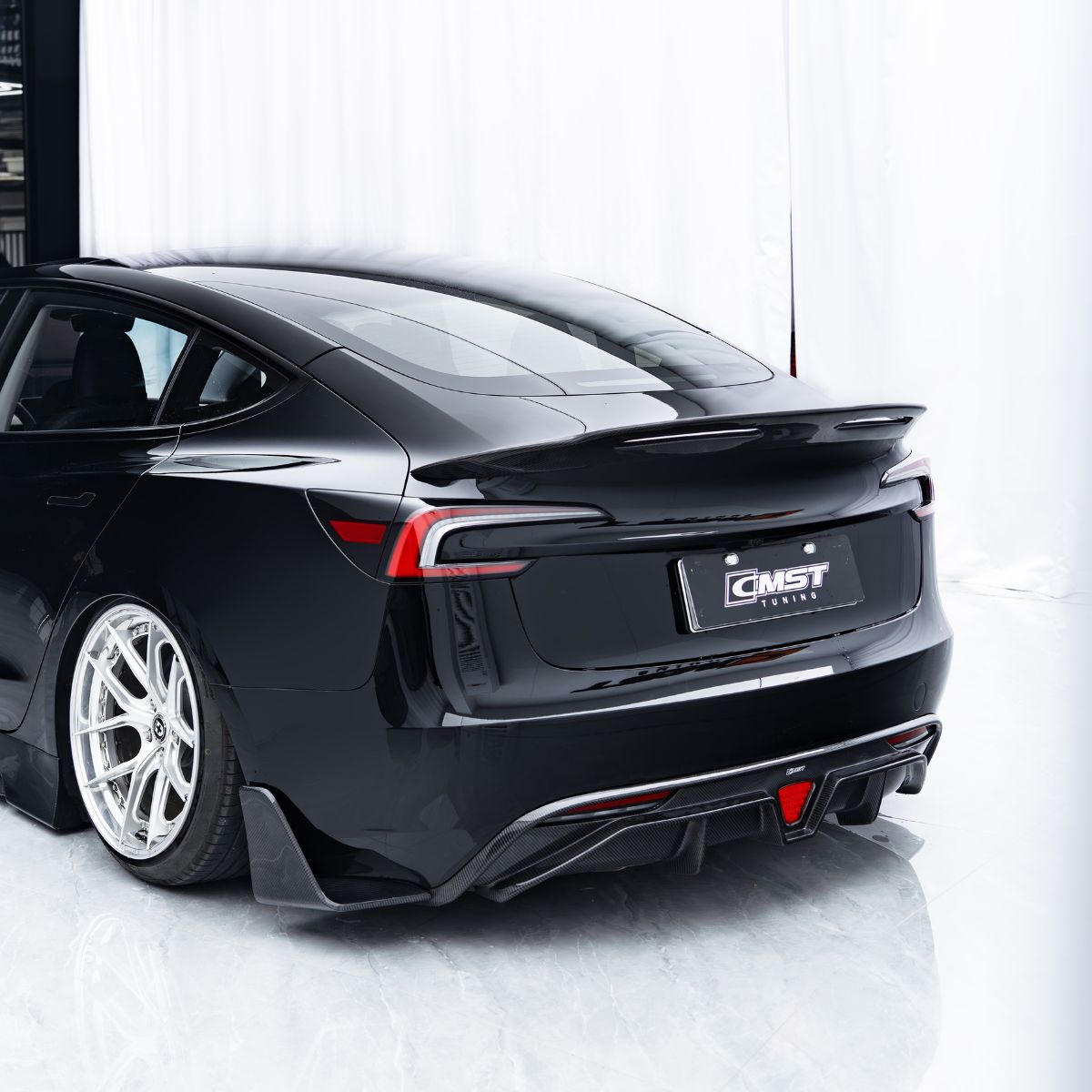 Track-Spec Carbon Fiber Spoiler | 2024+ Tesla Model 3 Highland