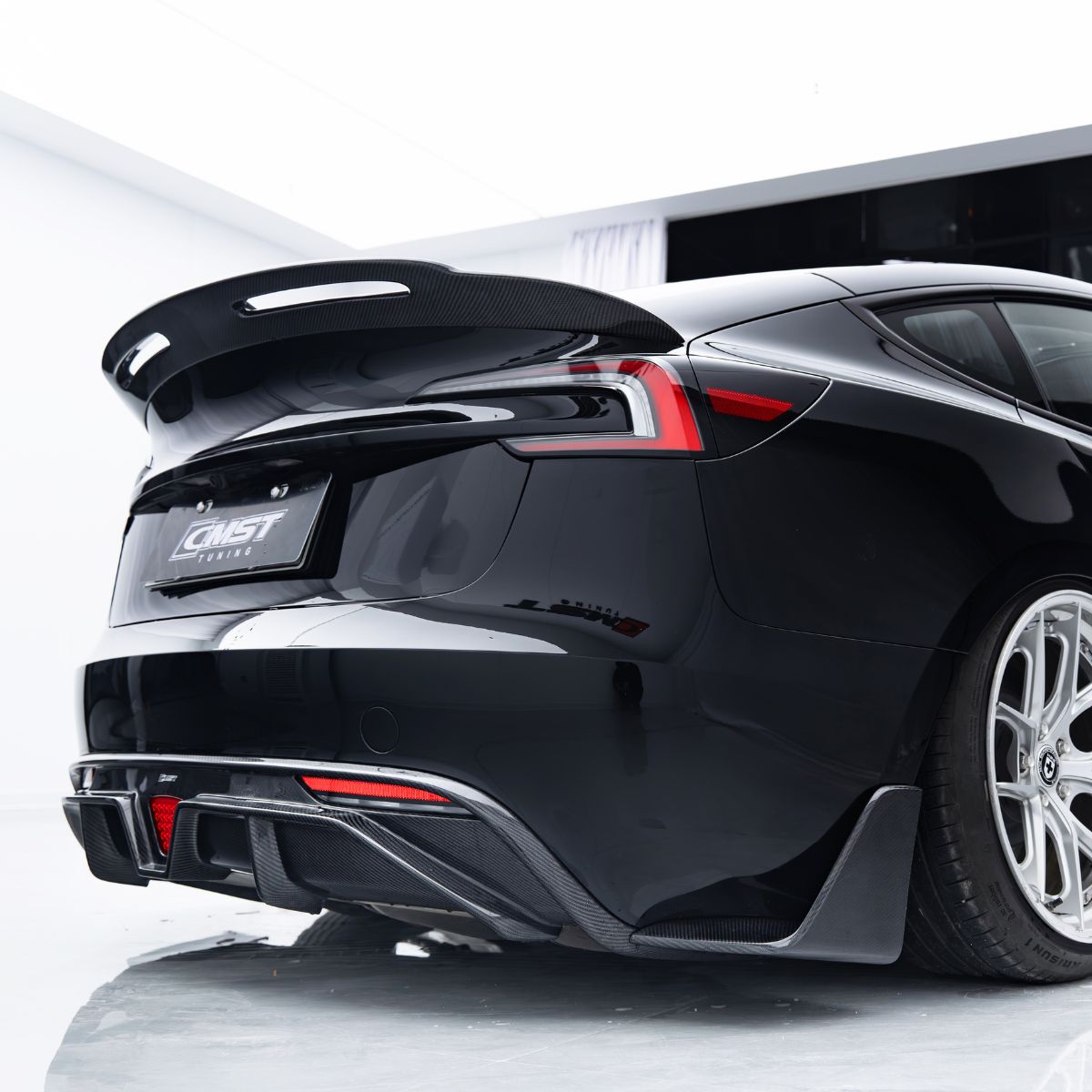 Track-Spec Carbon Fiber Spoiler | 2024+ Tesla Model 3 Highland