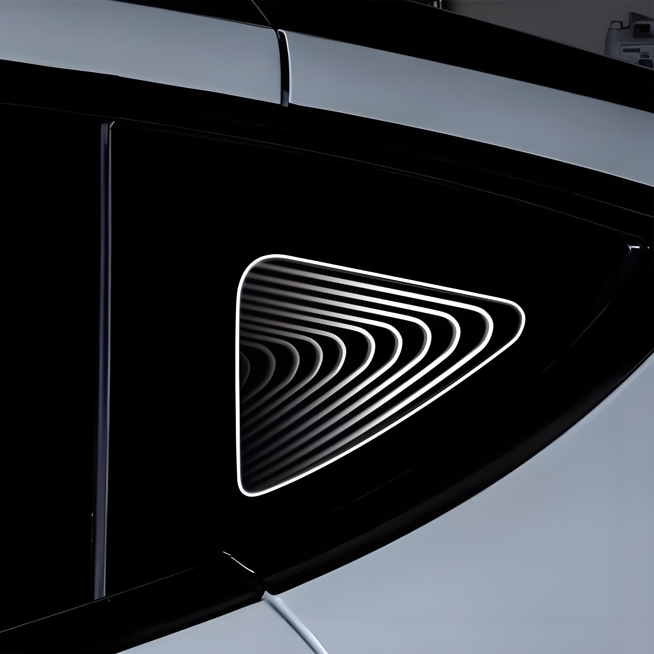 Tesla Model Y Triangle Window Ambient Light