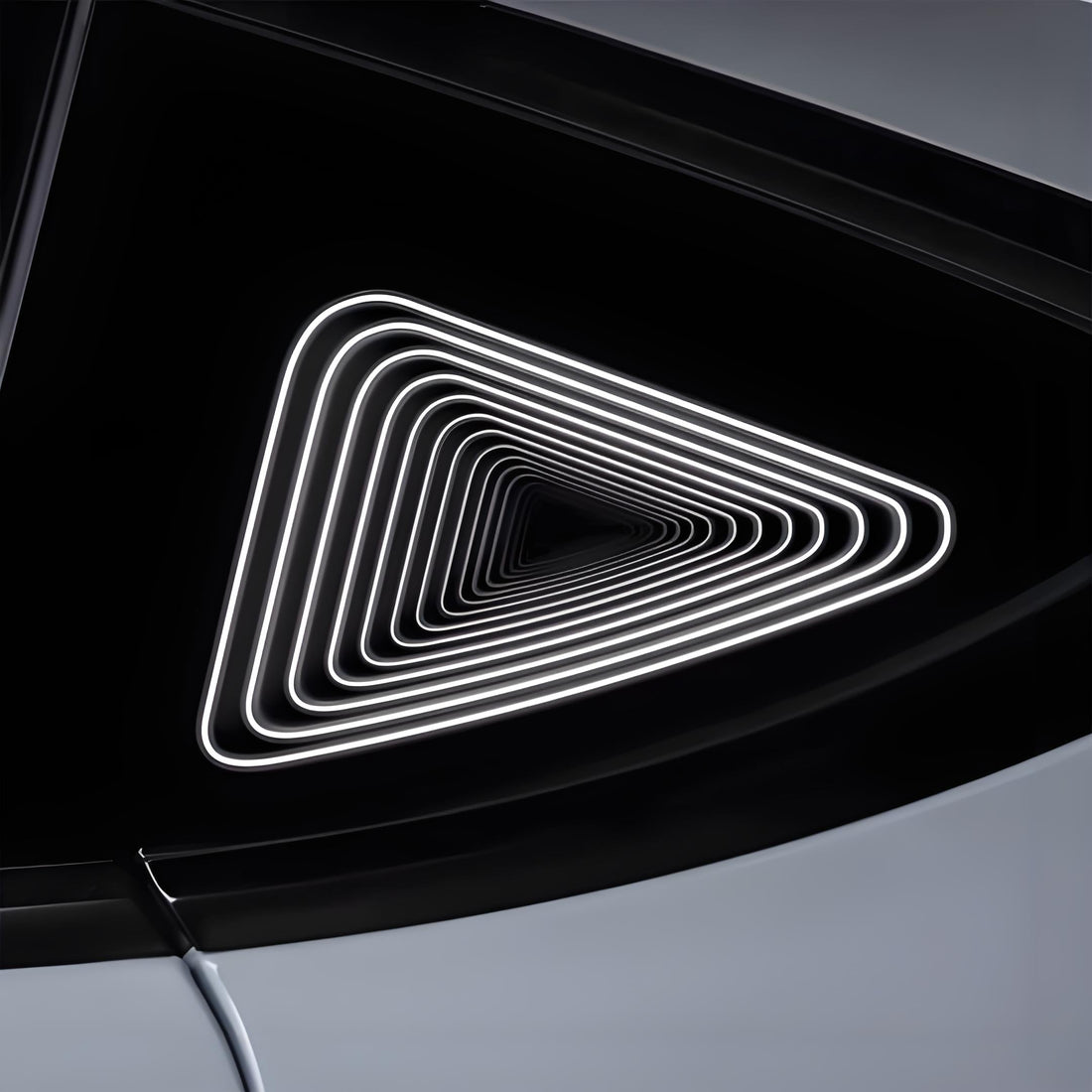 Tesla Model Y Triangle Window Ambient Light