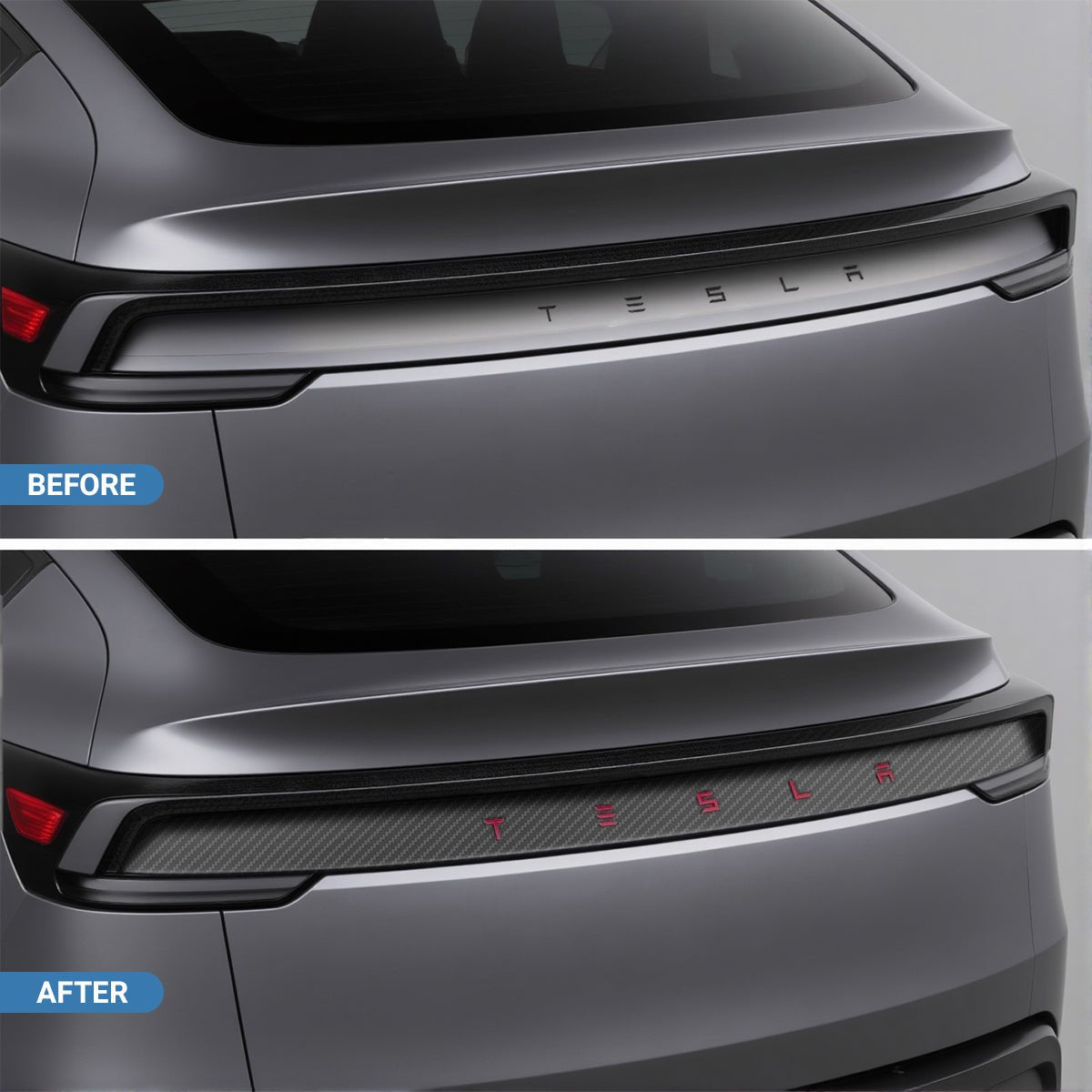 Tesla Model Y Juniper Carbon Fiber Trunk Applique 2025+ | Tesery
