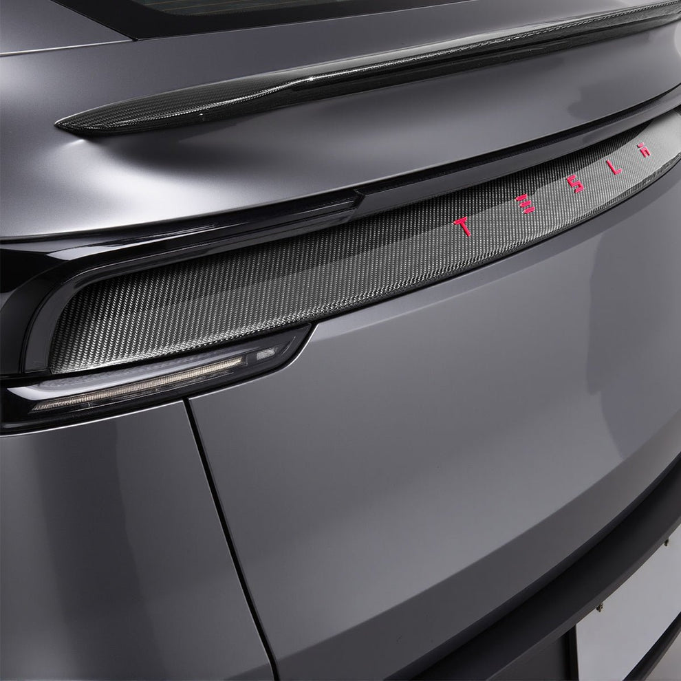 Tesla Model Y Juniper Carbon Fiber Trunk Applique 2025+ | Tesery