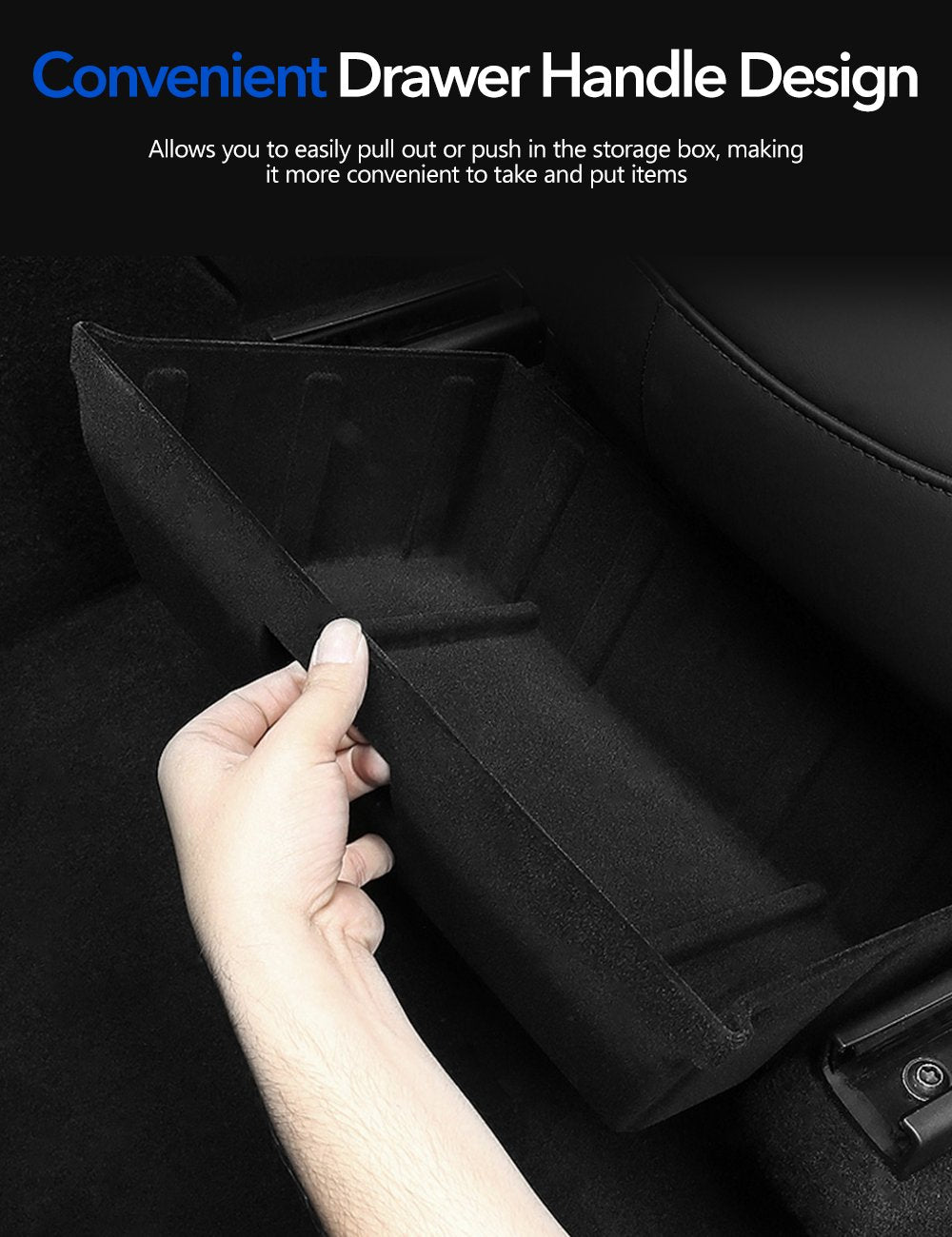 Tesla Model Y Underseat Storage Box