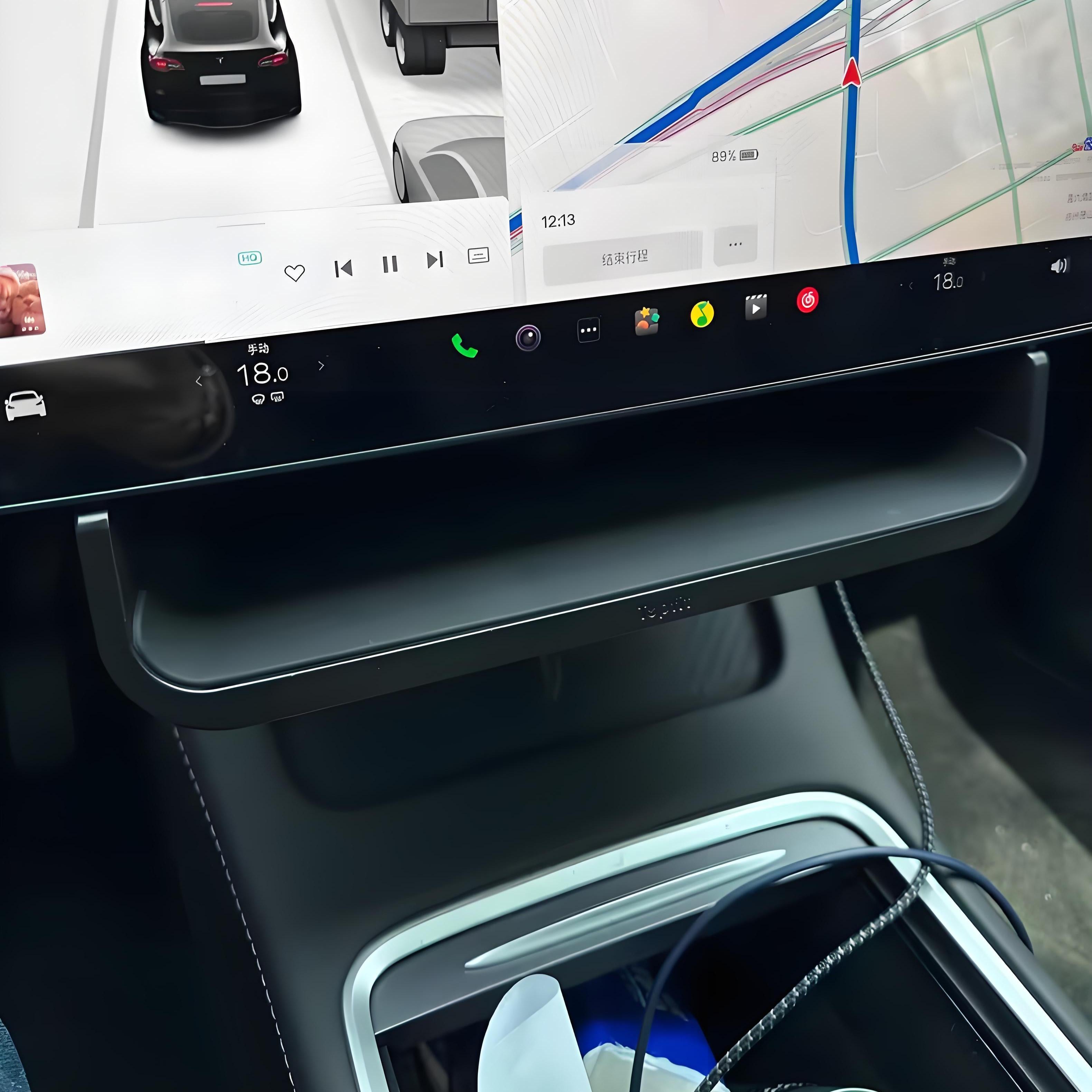 Tesla Model Y/3/3 Highland Under Screen Storage Box