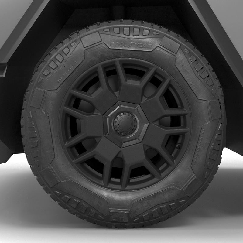 Tesla Cybertruck Wheel Center Hub Caps (4pcs)