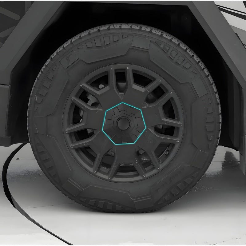 Tesla Cybertruck Wheel Center Hub Caps (4pcs)
