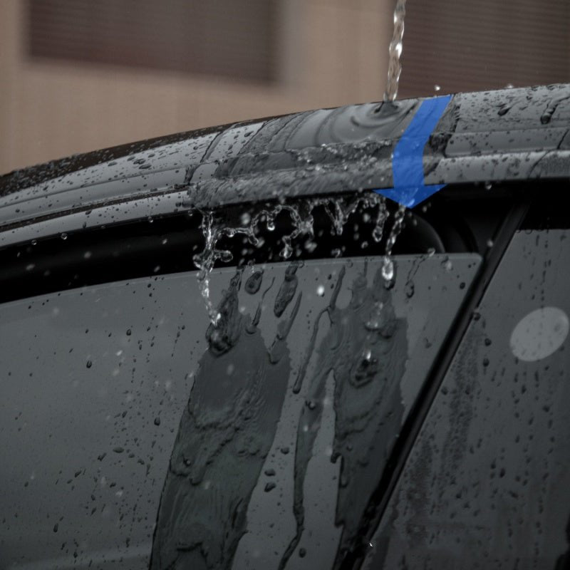 Window Visor Rain Guards Model 3 Y 4-Piece Set 3M Adhesive Aerodynamic ...