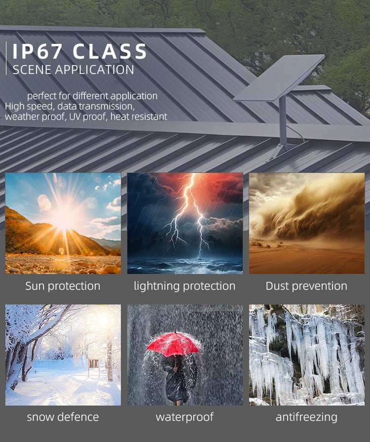 Starlink Gen 2 Ethernet Adapter | Outdoor RJ45 Wired Connection