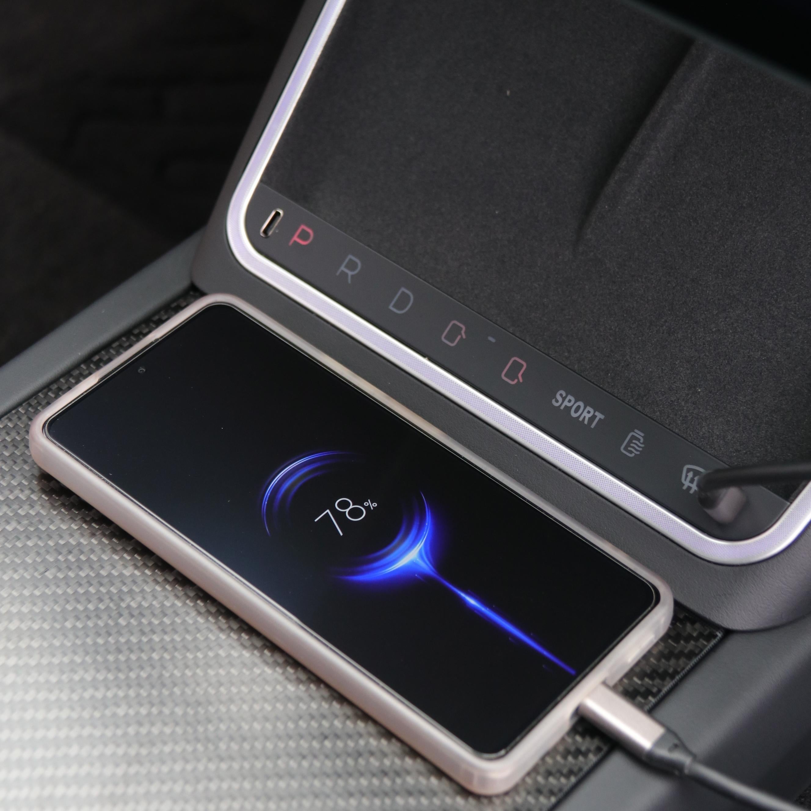 Tesla Model 3 Highland Wireless Charging Smart Button | Qi Fast Charge ...