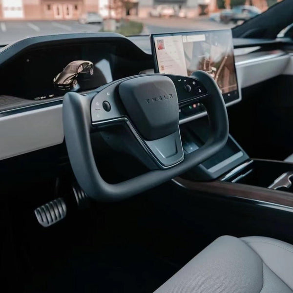 Yoke Plaid Steering Wheel Replacement for New Model S/X