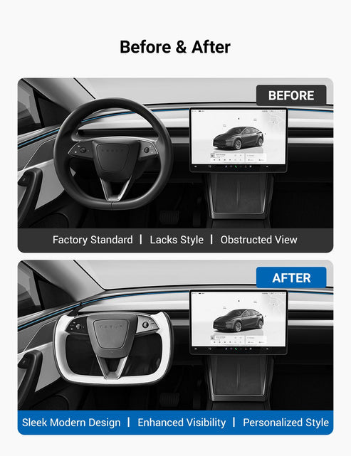 Tesla Model 3 Highland / Model Y Juniper Yoke Steering Wheel | TESERY