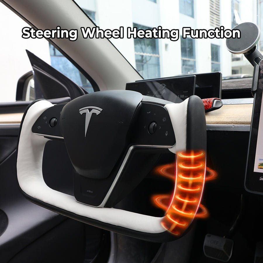 Tesla Model 3 / Y Yoke Style Steering Wheel | Tesery
