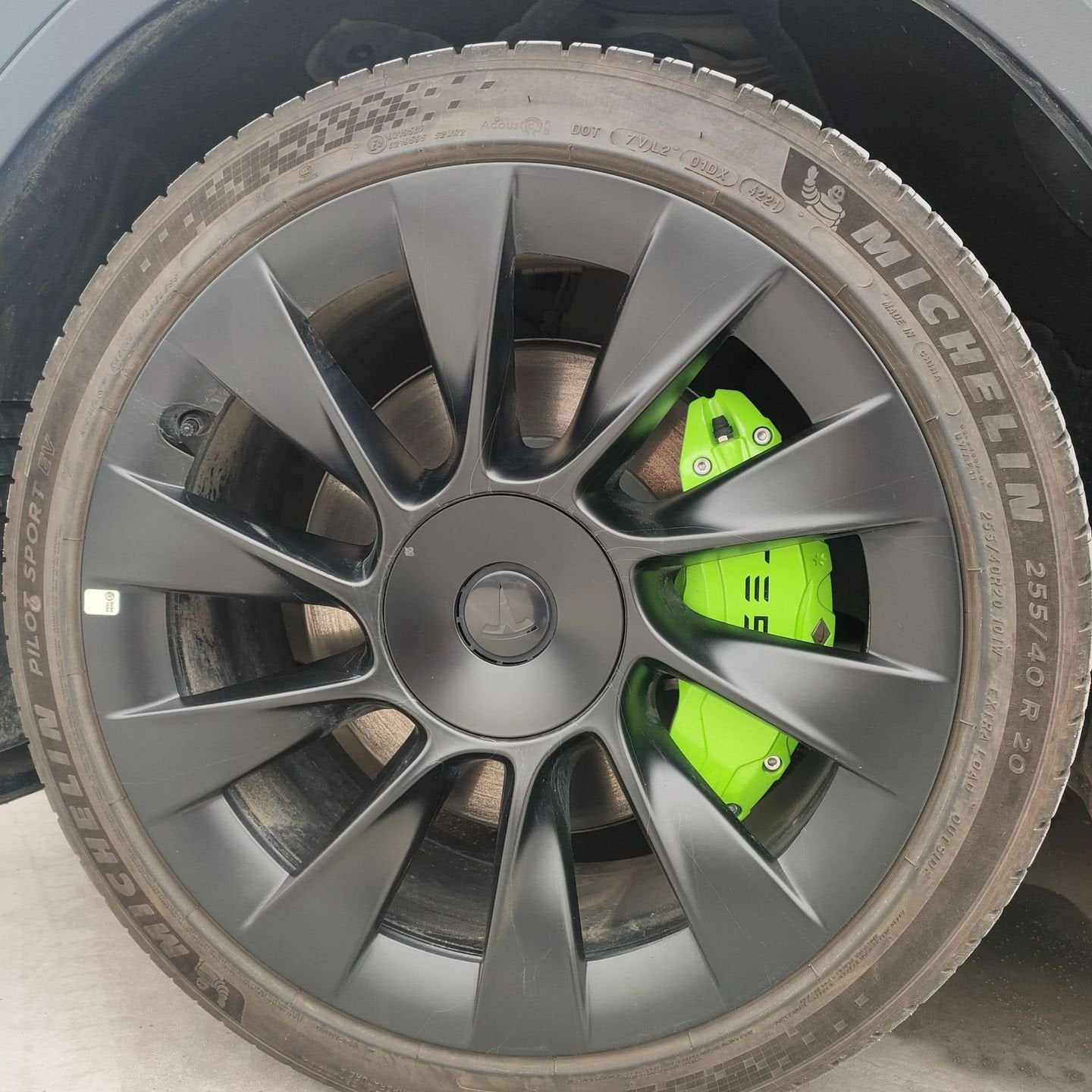 Aluminum Brake Caliper Covers Model S X 4 Colors Stainless Steel ...