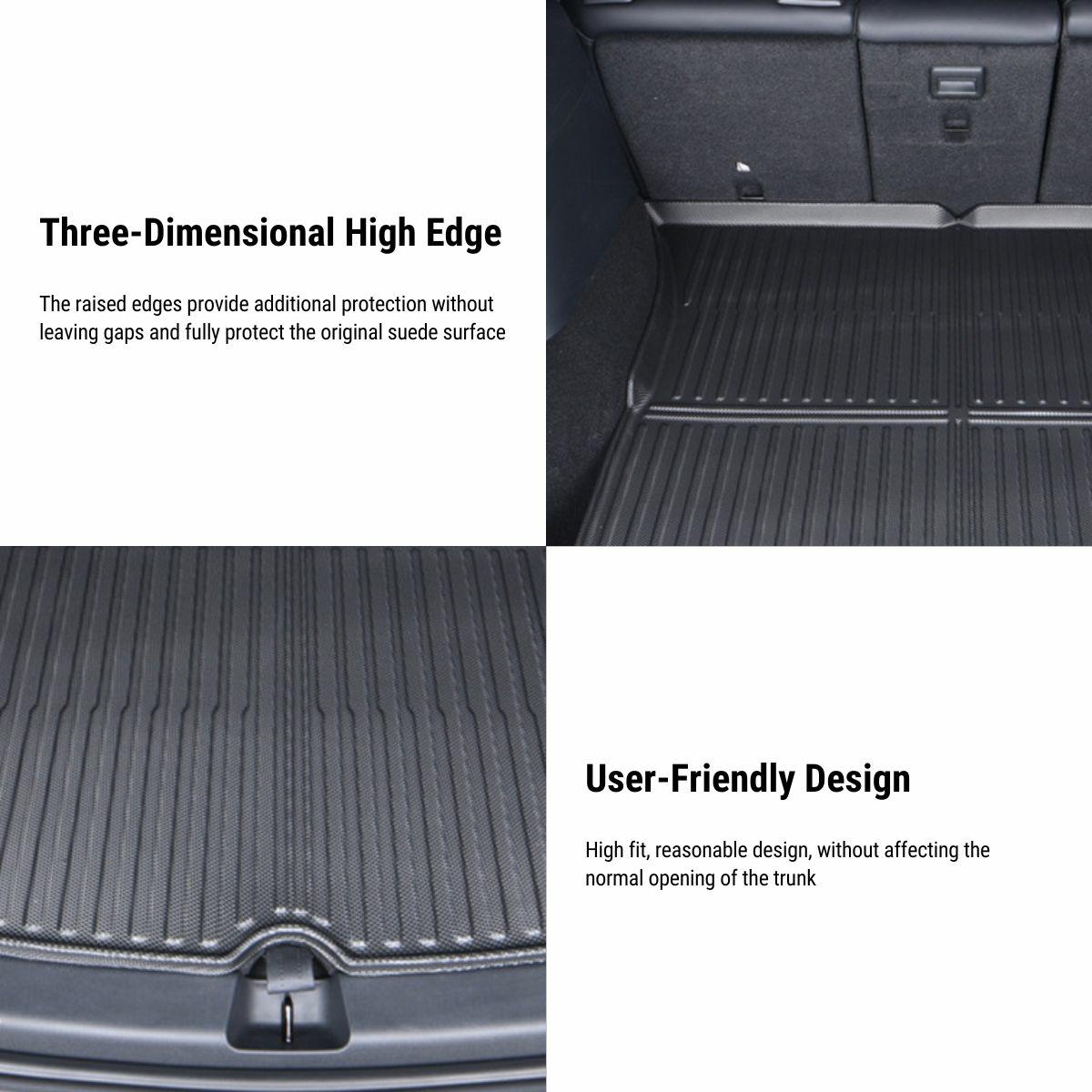 Tesla Model Y Trunk Mat | TPE All-Weather Protection | TESERY