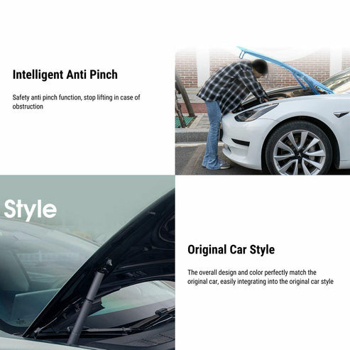 Auto Power Frunk Model 3 Y Electric Front Trunk Hands-Free Anti-Pinch ...