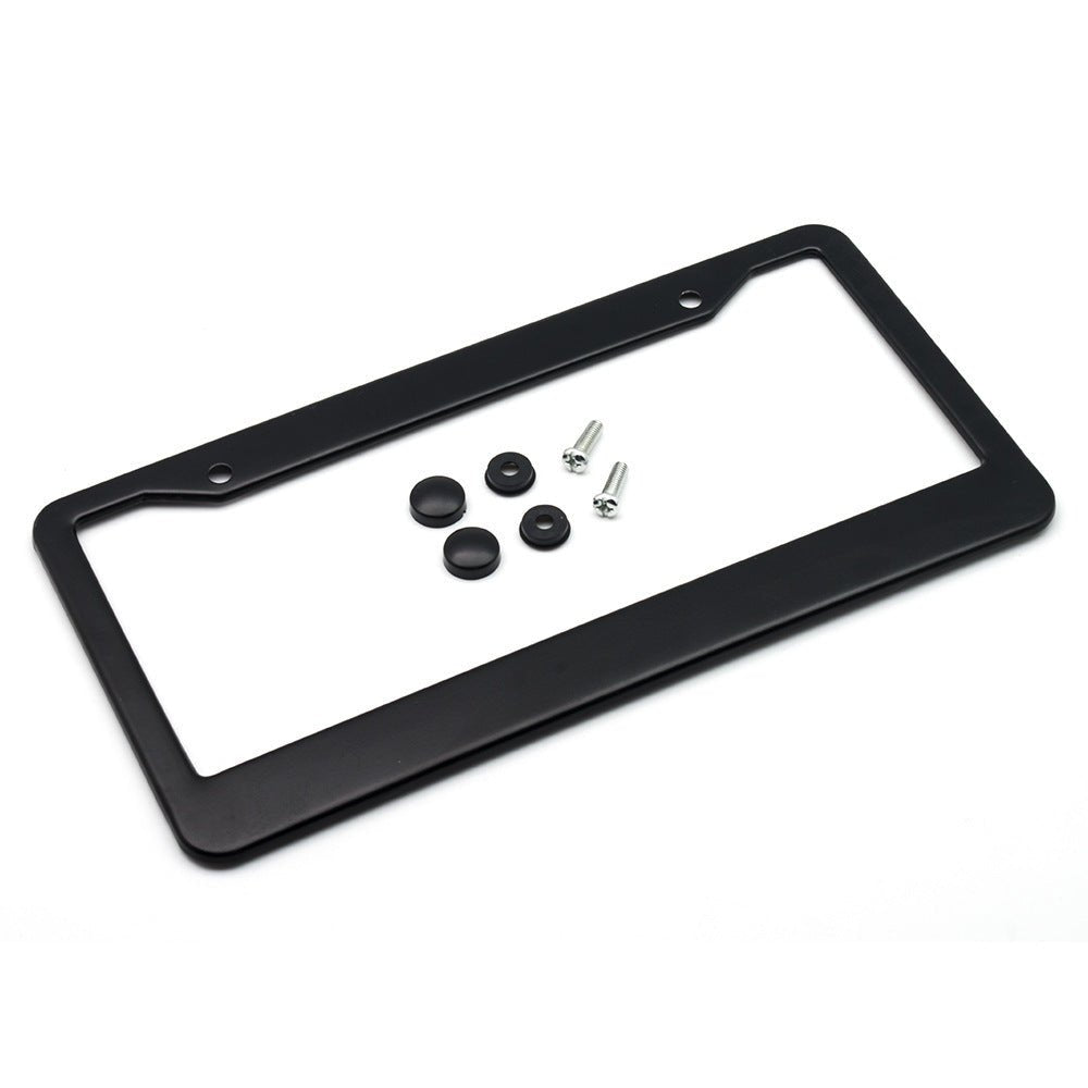 Tesla Black License Plate Frame | Sleek & Durable