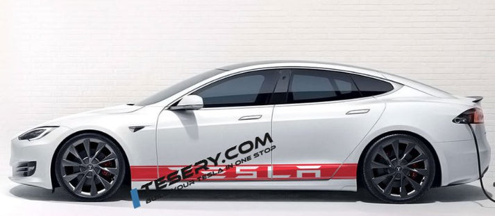 Tesla Model S/3/X/Y Body Stickers (2 pcs/set)