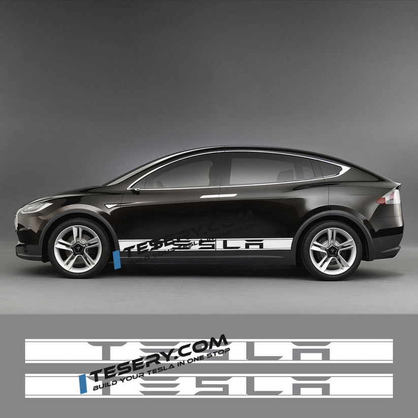 Tesla Model S/3/X/Y Body Stickers (2 pcs/set)