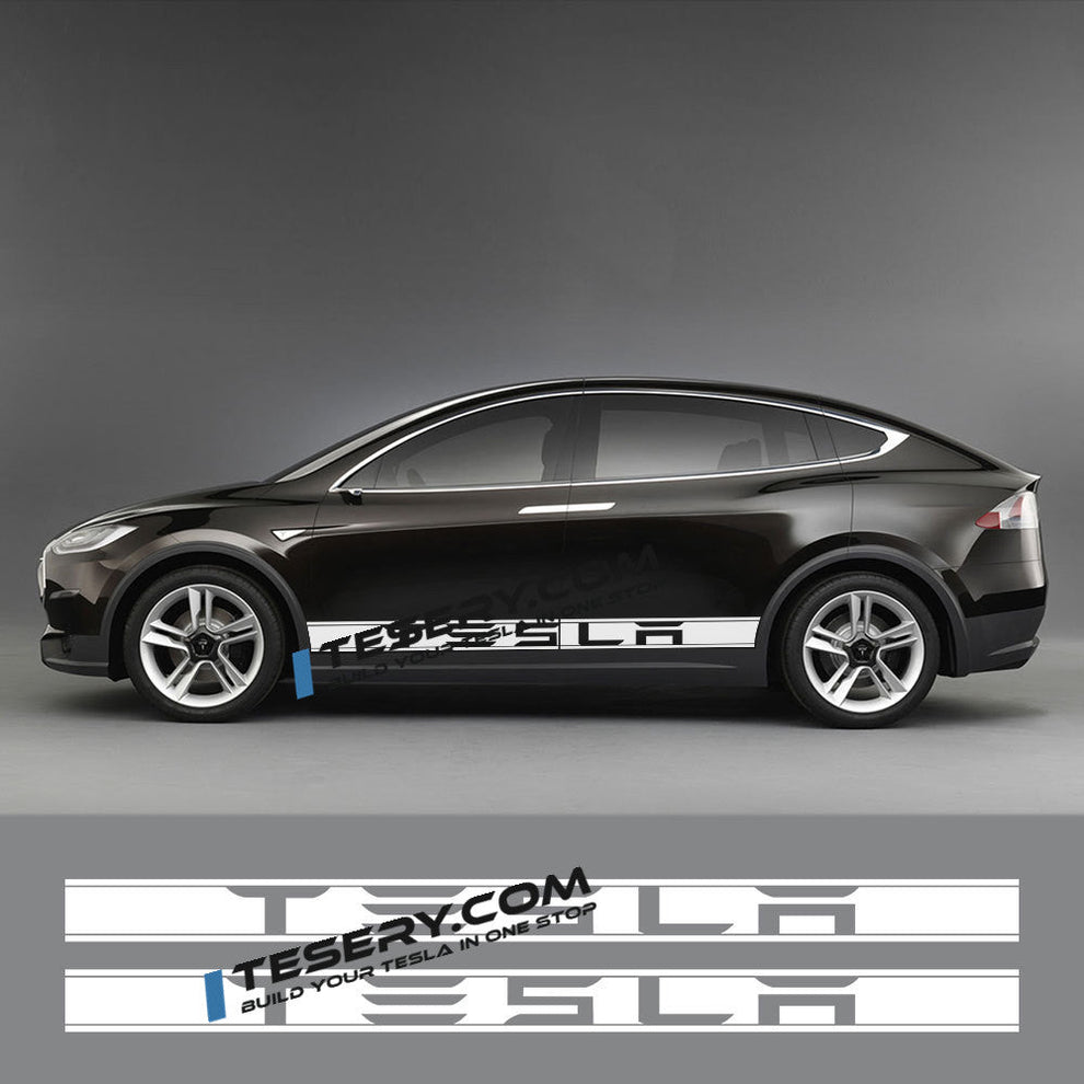 Tesla Model S/3/X/Y Body Stickers (2 pcs/set)