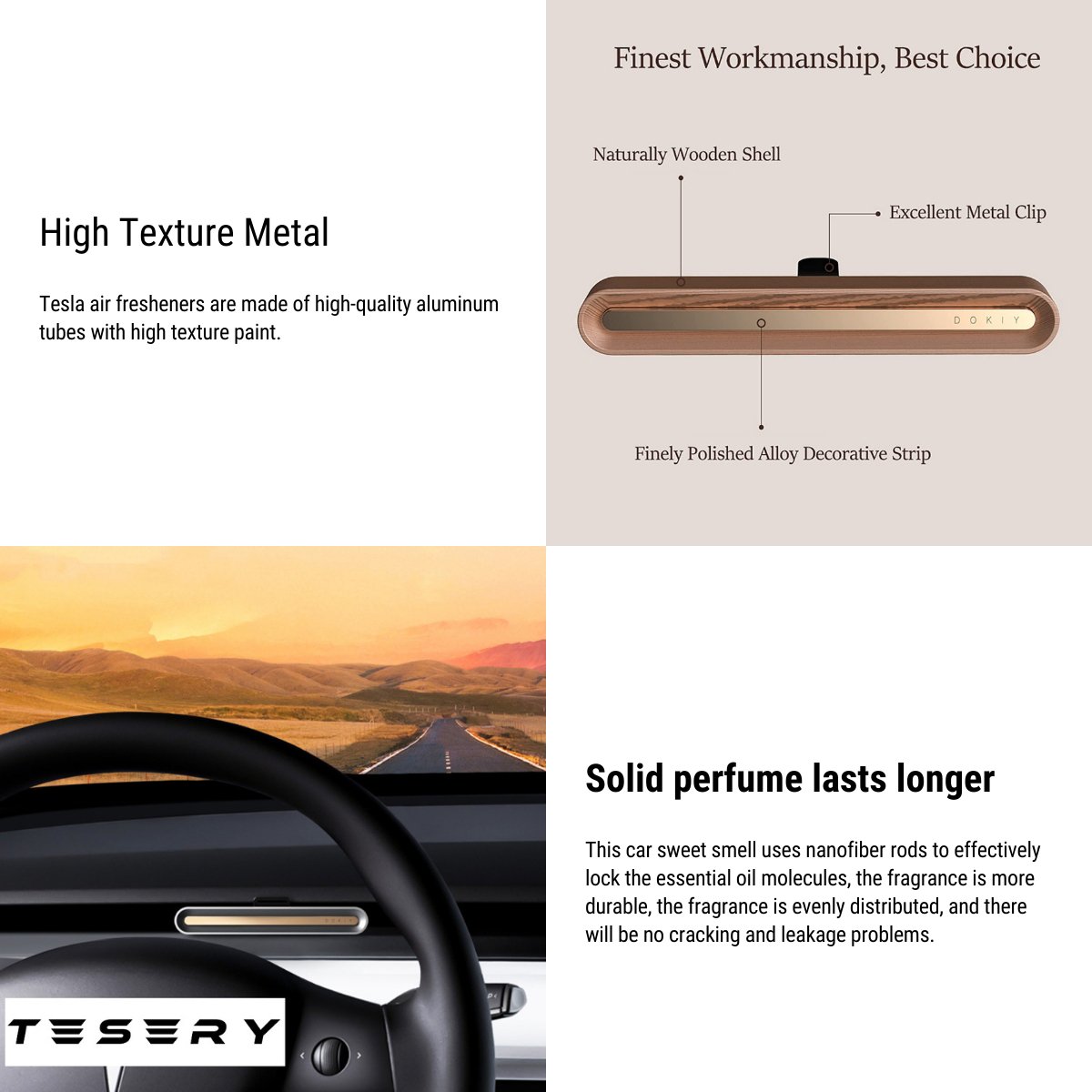 Car Fragrance Diffuser for Tesla Model 3 & Model Y