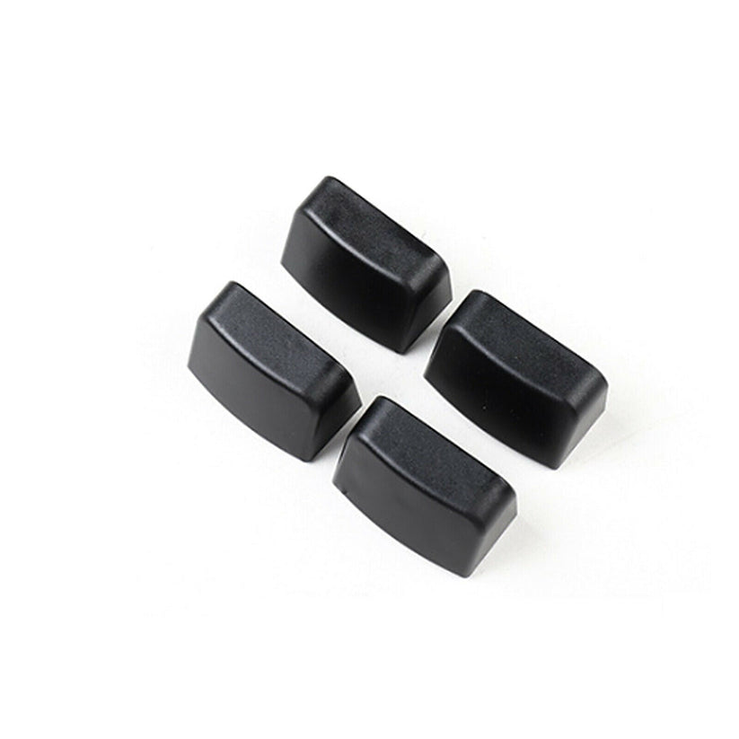 Seat Slide Rail Safety Plugs Model 3 Y 4-Pack ABS Anti-Kick Covers