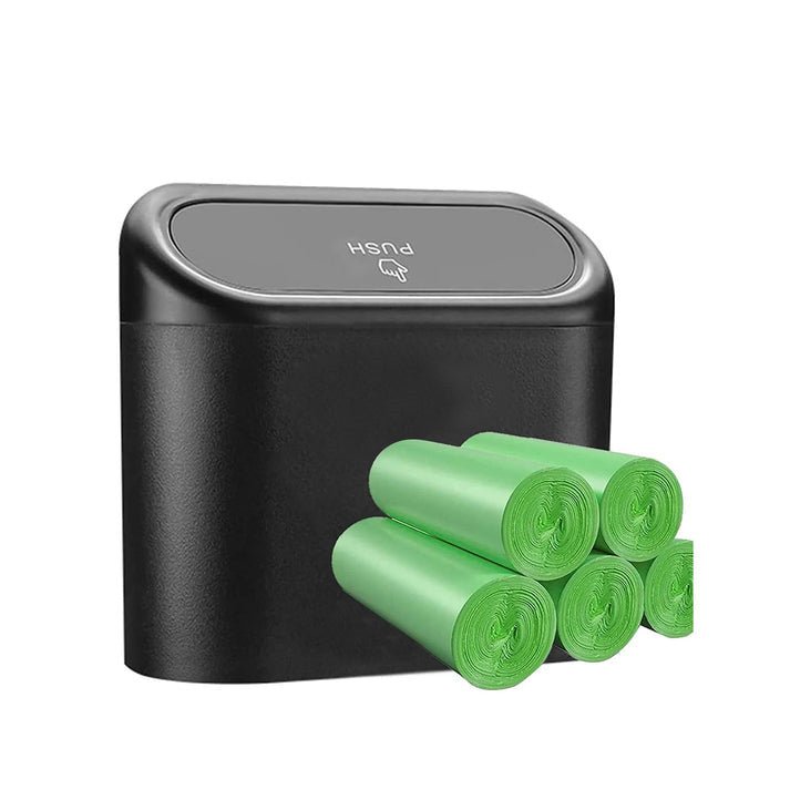 Car Trash Can with 8 Rolls of Garbage Bags for Tesla | Tesery Official ...